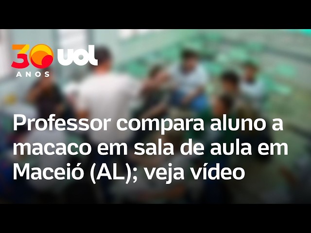 Professor compara aluno negro a macaco durante aula em Maceió e é demitido
