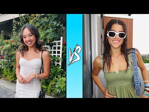 Nicole Laeno Vs Charli Damelio TikTok Dance Compilation