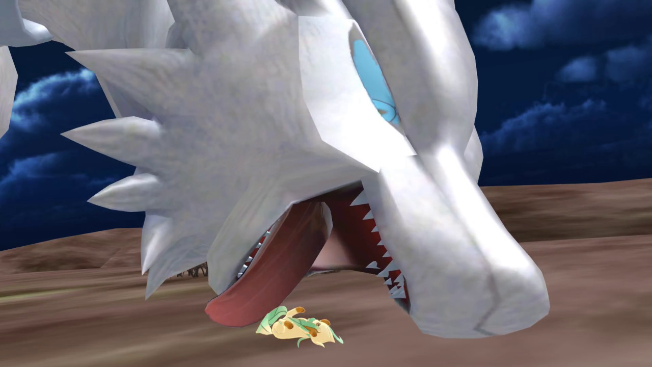 White dragon short vore