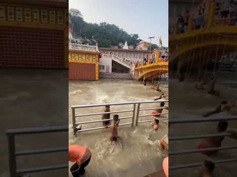 Haridwar-Har Ki Pauri????????#haridwar #gangaarti #haridwarvlogs #uttarakhand #harkipauri