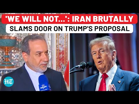 On Cam: Iran's Araghchi Slaps Down Trump's Proposal, Rules Out US Talks Unless Israel Halts Strikes