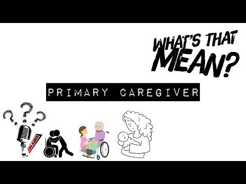 English Vocabulary: Primary Caregiver