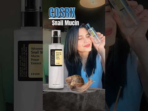 🐌 Viral Snail Mucin Review || #shilugram || #snailmucin || #cosrx || #cabincrew || #aviation 🛫