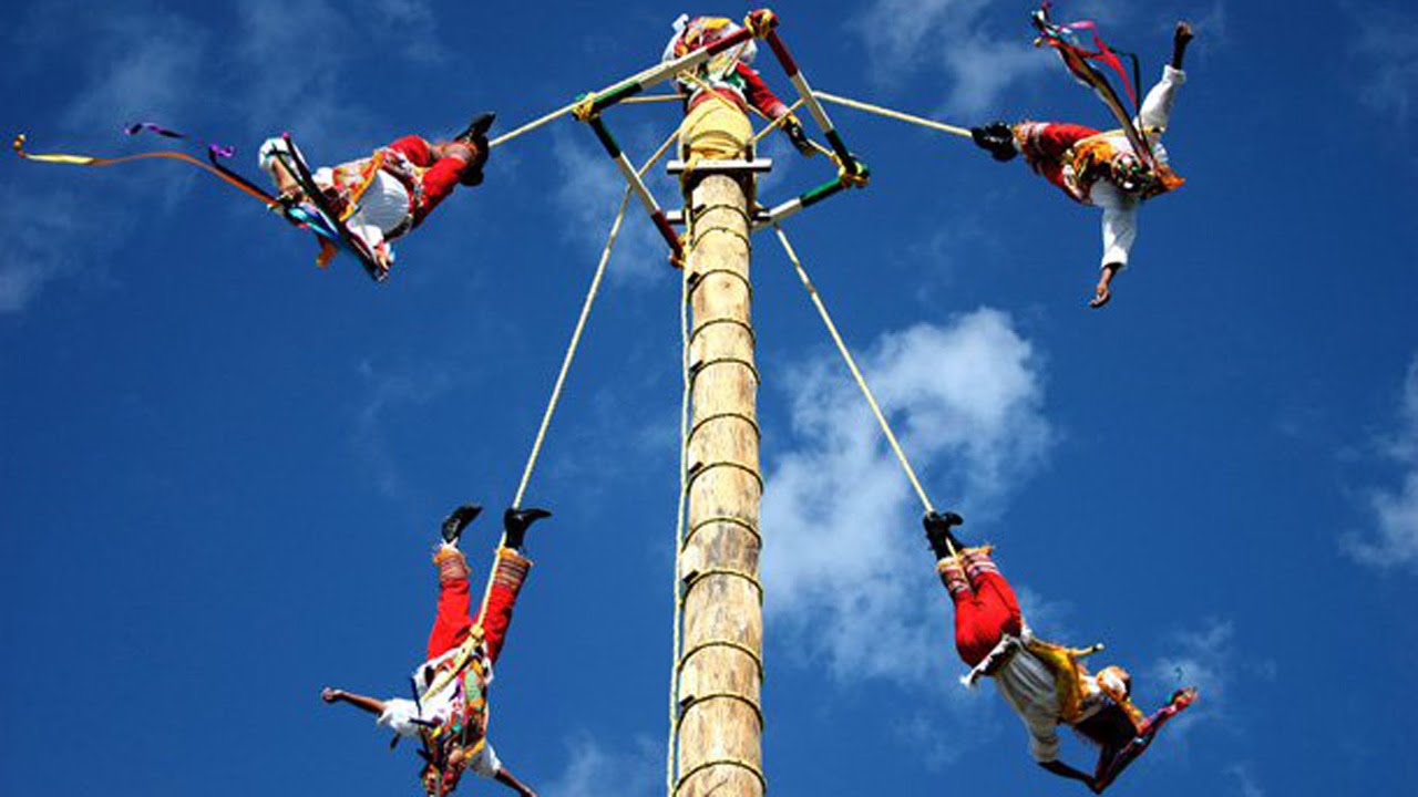 El ritual de los Voladores de Papantla