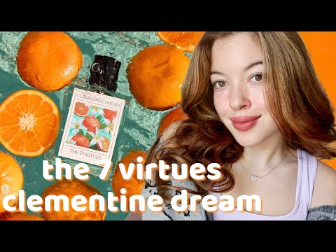 NEW THE 7 VIRTUES CLEMENTINE DREAM PERFUME REVIEW | CREAMSICLE?!