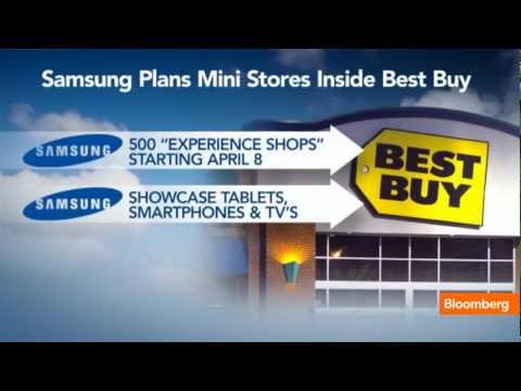Samsung Takes on Apple With Best Buy Mini Stores