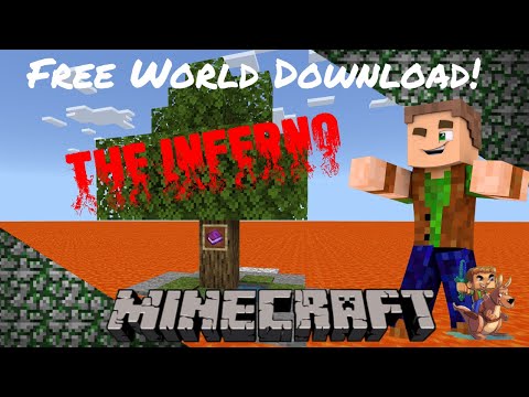 Gob’s Quickies - Minecraft Bedrock Free Custom World Download - The Inferno!!!