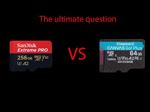 Best (Micro) SD Cards SanDisk VS Kingston (VS Lexar) For 4k+ Cameras