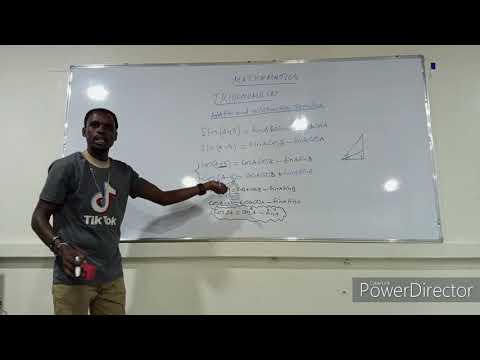 TRIGONOMETRIC FORMULAE(ADDITION & SUBSTRACTION FORMULAE)