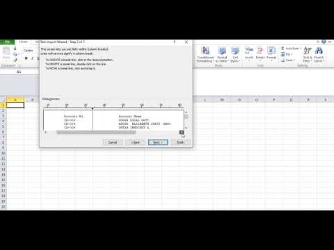 how to convert text file to excel file