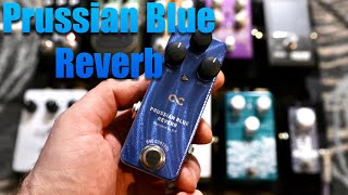 One Control BJF Prussian Blue Reverb Pedal - Andertons Music Co.