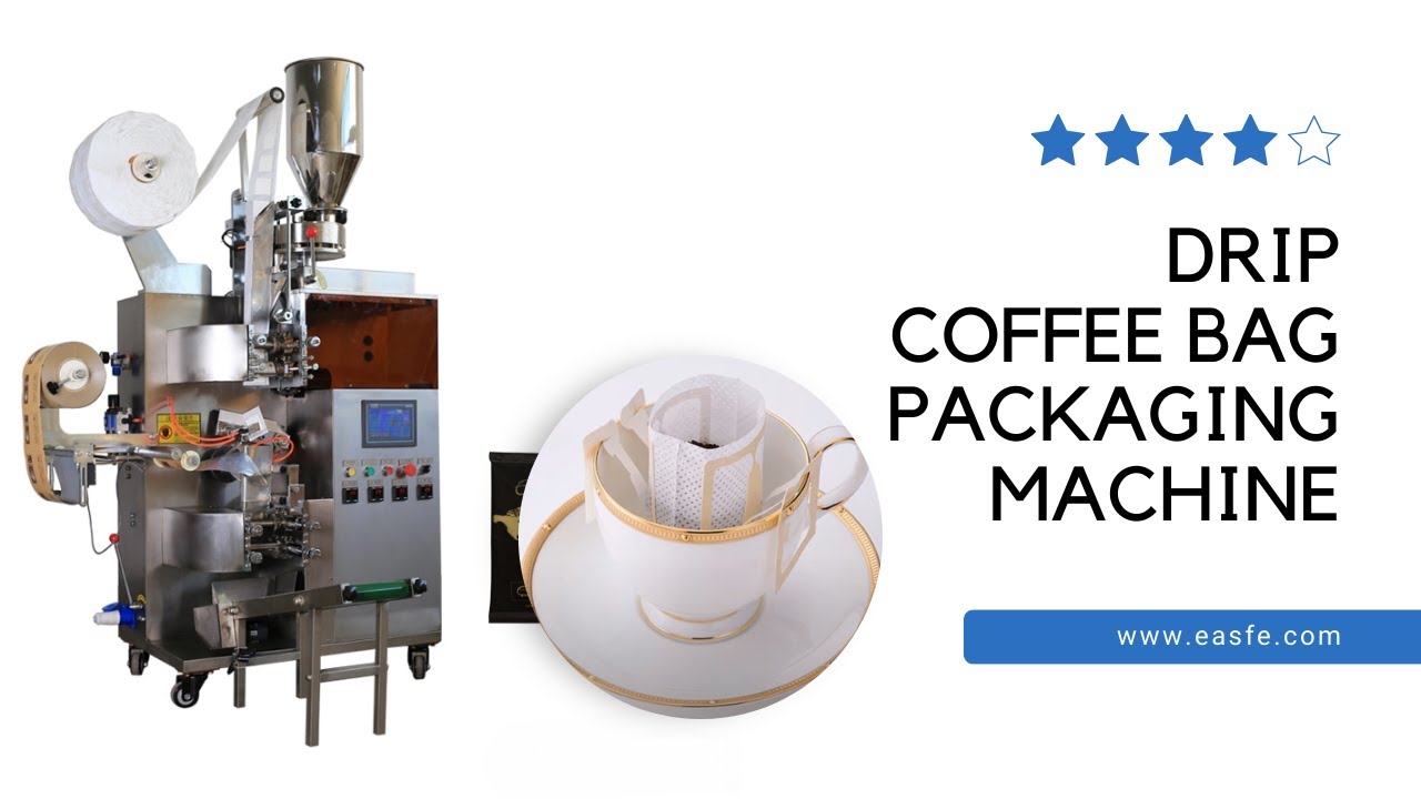How Our Drip Coffee Bag Machine Works – Inner & Outer Bag Packing Process