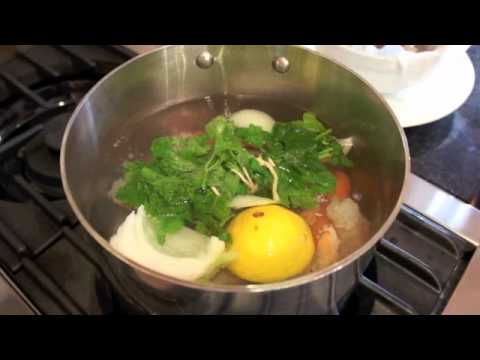 Ask Chef Nicole: Perfect Shrimp Cocktail w/ Court Bouillon & Homemade Cocktail Sauce