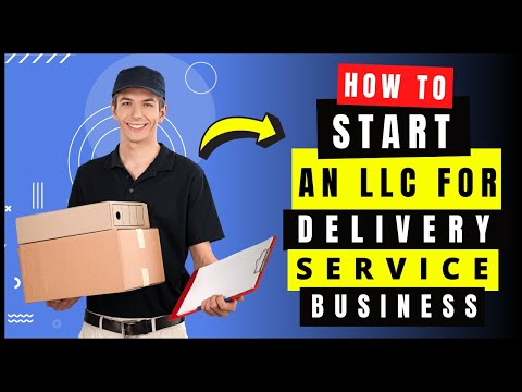 How to Start an LLC for Courier & Delivery Service Business 2025 Step By Step | Medical Courier LLC
