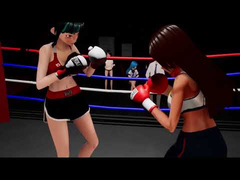 Slow-Motion Female Boxing Knockouts | Anime Boxing League
