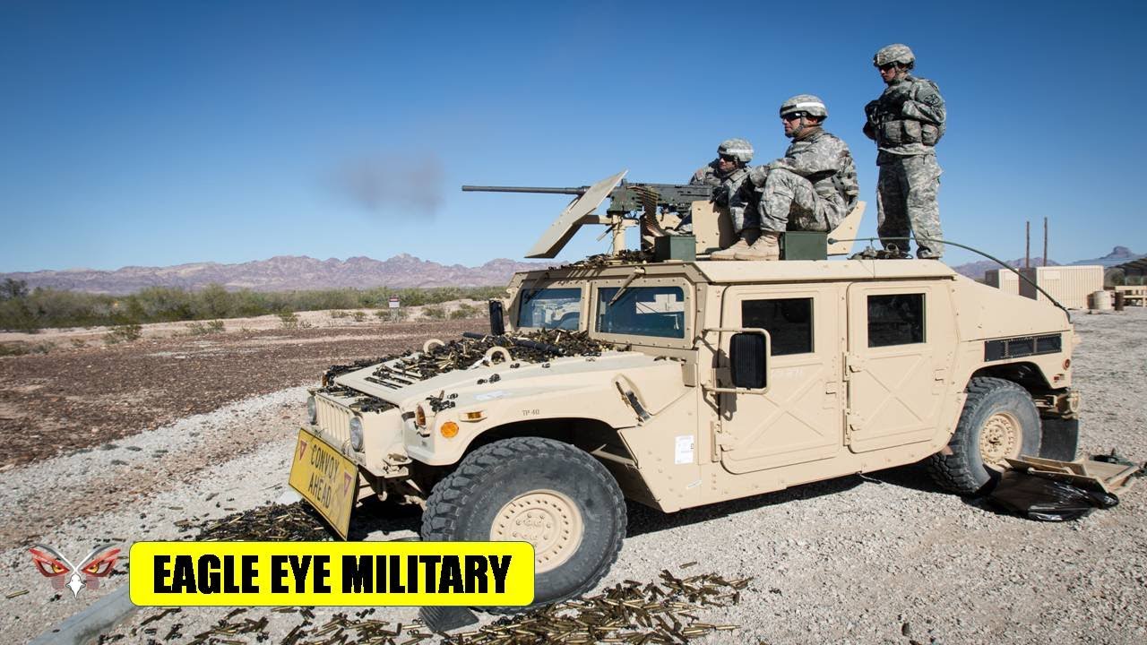 U.S. Army Soldiers Brigade Combat Team Provide Machine Gun