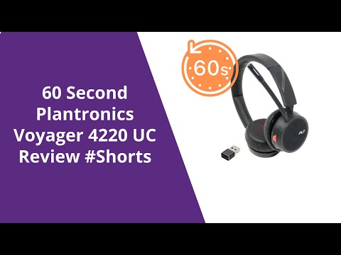 60 Second Plantronics Voyager 4220 UC Review #Shorts