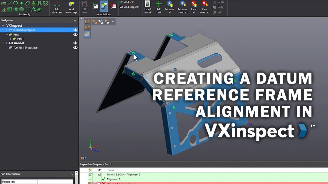 How to Create Datum Reference Frame Alignment