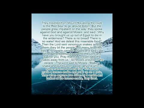Numbers 21:4-9 sermon illustrations