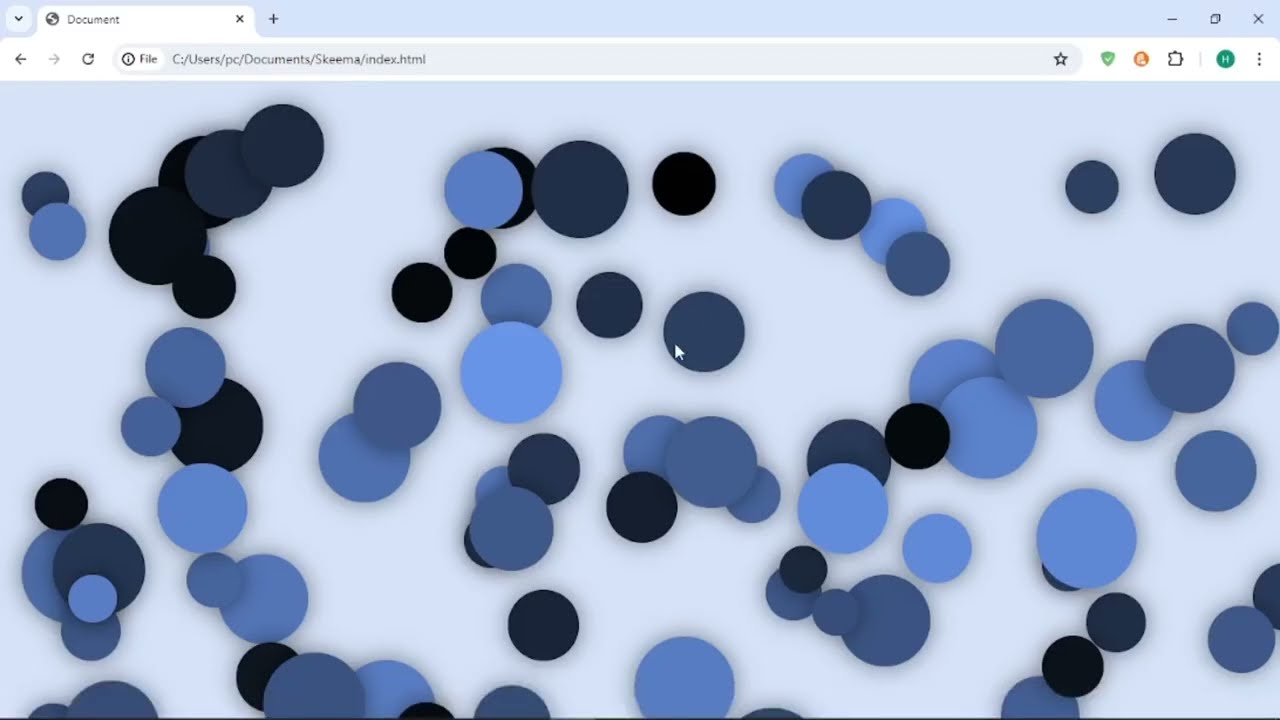 How To Create Circle Appearing Effect Using HTML, CSS & JavaScript