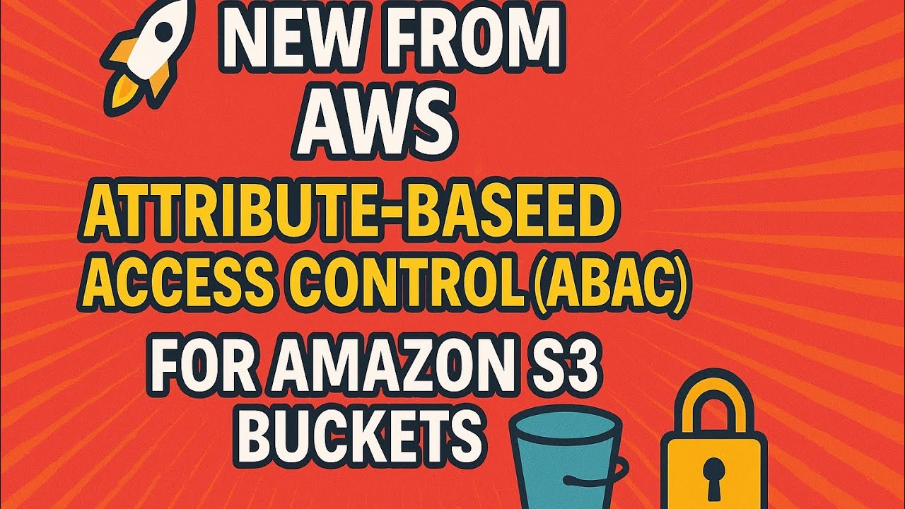 🚀 𝗡𝗘𝗪 𝗙𝗥𝗢𝗠 𝗔𝗪𝗦 — 𝗔𝗧𝗧𝗥𝗜𝗕𝗨𝗧𝗘-𝗕𝗔𝗦𝗘𝗗 𝗔𝗖𝗖𝗘𝗦𝗦 𝗖𝗢𝗡𝗧𝗥𝗢𝗟 (𝗔𝗕𝗔𝗖) 𝗙𝗢𝗥 𝗔𝗠𝗔𝗭𝗢𝗡 𝗦𝟯 𝗕𝗨𝗖𝗞𝗘𝗧𝗦🪣🔐 #aws #s3 #security 