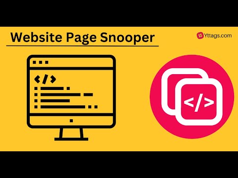 Website Page Snooper | Html Viewer - Online tool to view Html code of a webpage