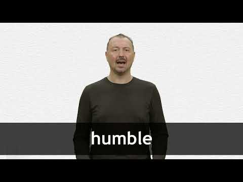 English Translation of “HUMBLE” | Collins French-English Dictionary