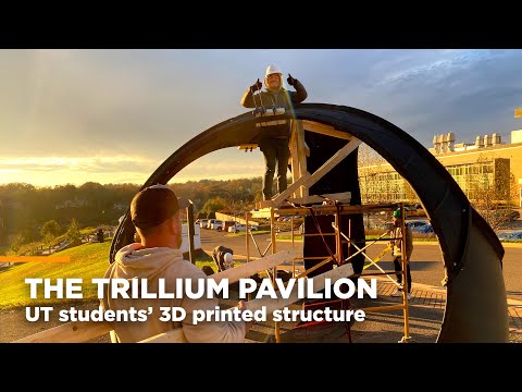 UT Architecture Students Design 3D Printed Pavilion