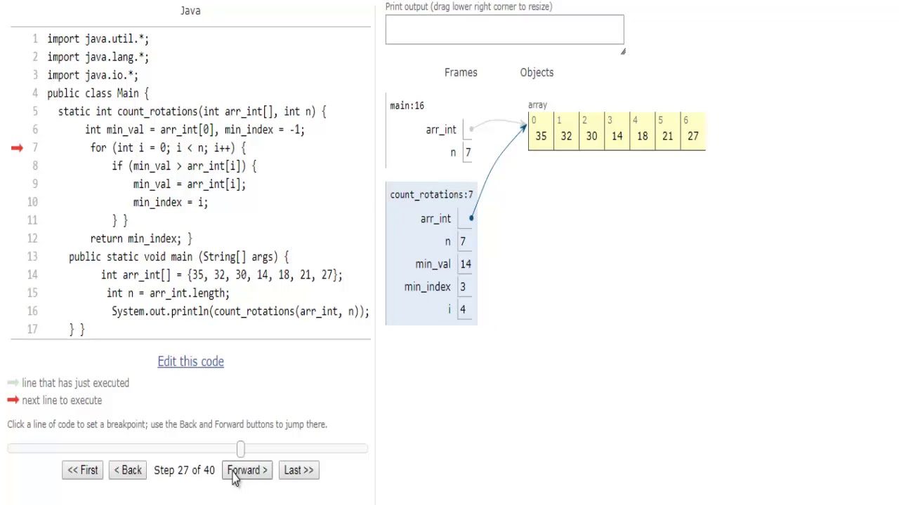 w3resource.com: Java Array Exercise-47