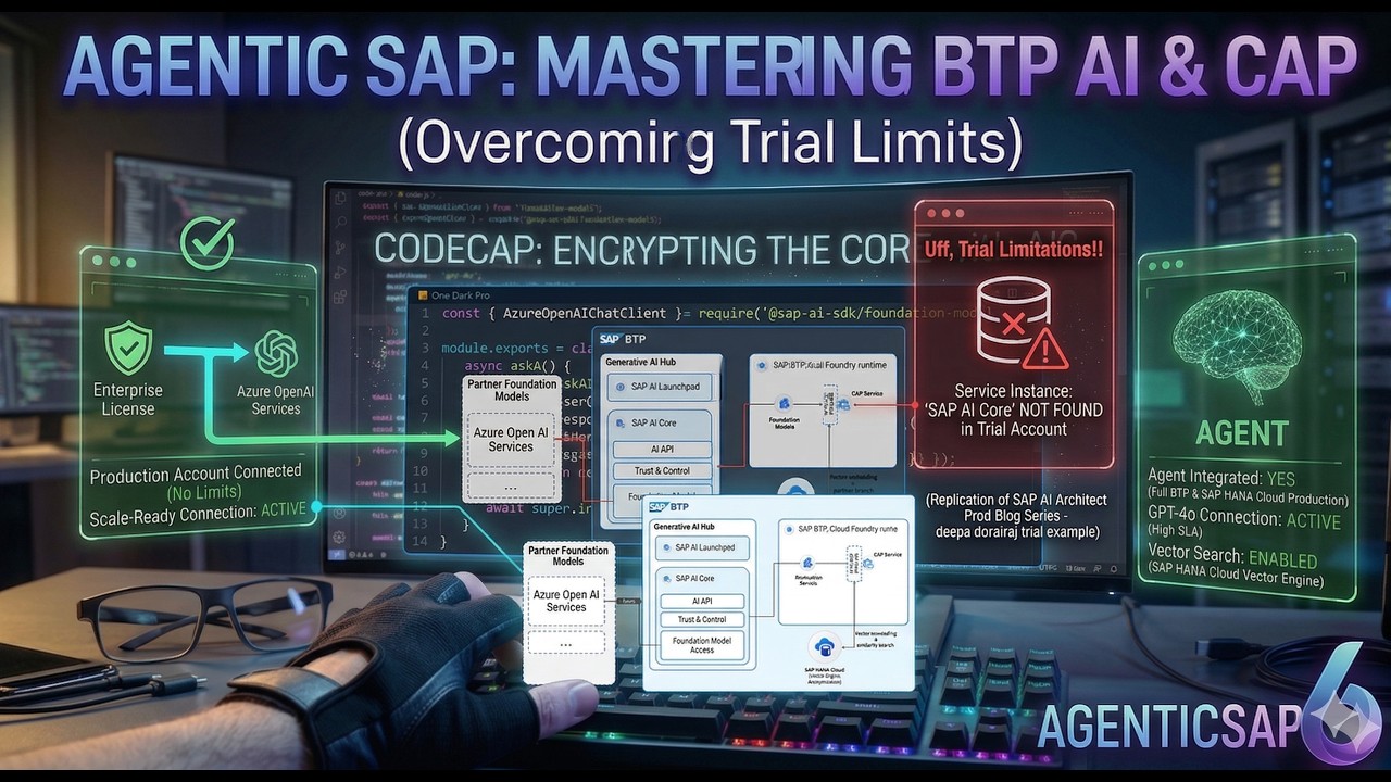 Coding My First SAP CAP AI App & Decoding the 
