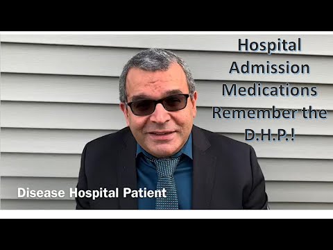Clinical Pearls Series. Pearl # 1 Patient’s Hospital Admission Medications