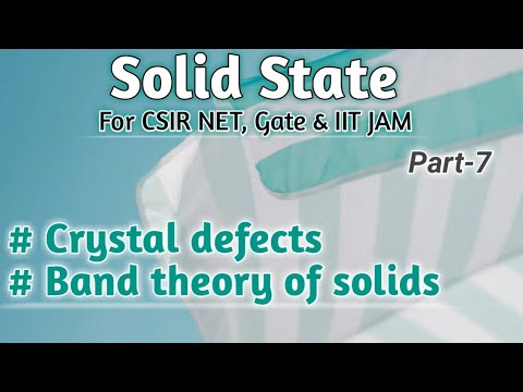 Band Structure of Solids Video Lecture - CSIR NET Crash Course for ...