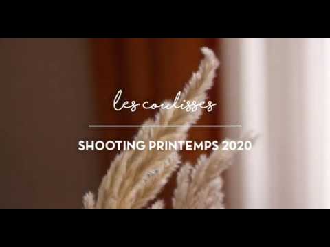Les coulisses - shooting printemps 2020