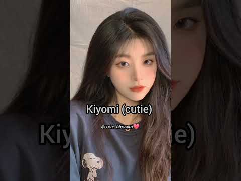 5 korean names to call your friends ๐ #korean #aesthetic#viralvideo #short #rosiรฉ_blossom
