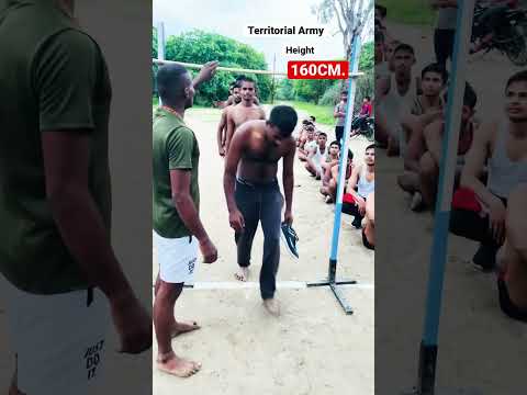 TA Army हाइट measurement GD 160CM. #short #army #viral #video #motivational