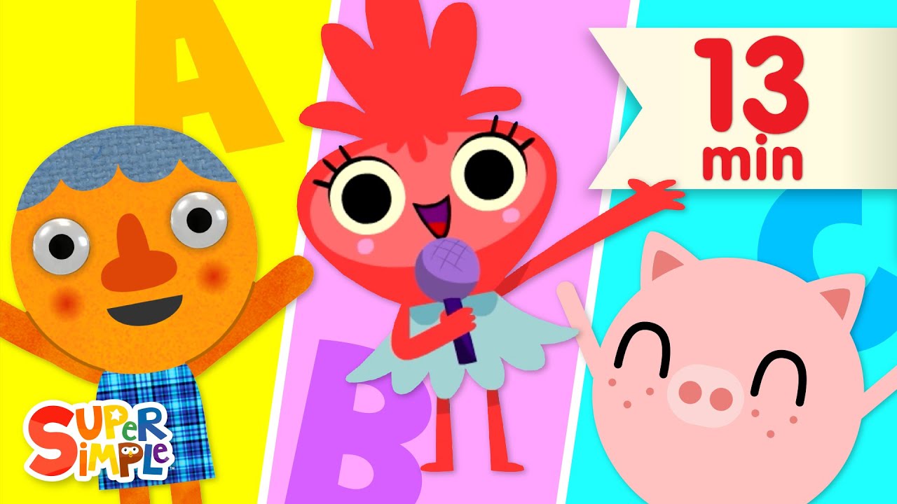 The Alphabet Is So Much Fun | + More ABCs Songs for Kids | Super Simple ABCs