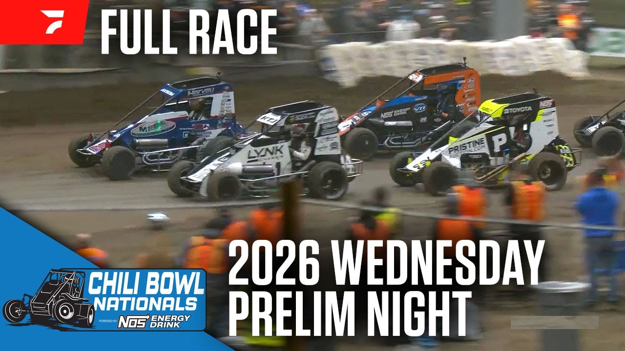 FULL RACE: 2026 Chili Bowl Nationals | Wednesday Preliminary Night