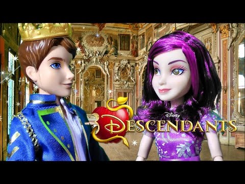 Mal and Ben Love Story Part 1 Disney Descendants Full Movie Kiss Rotten ...
