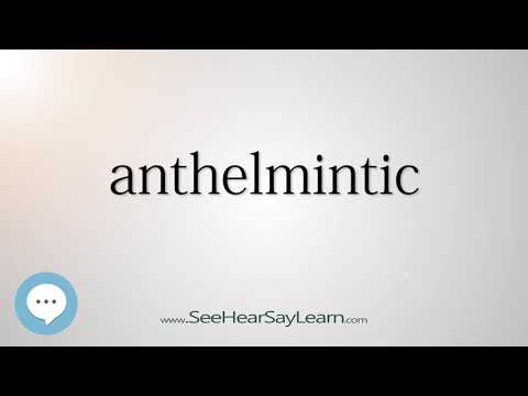 anthelmintic