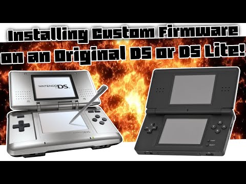 Installing Custom Firmware on an Original DS or DS Lite // Modding Made Easy! #shorts