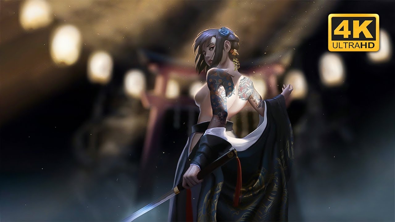 Jade Ghostblade Live Wallpaper 4K