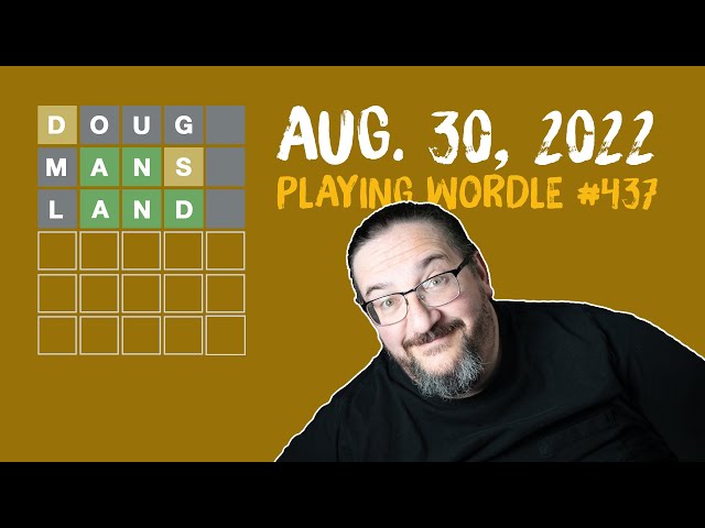 Wordle #438 answer for Wednesday, August 31