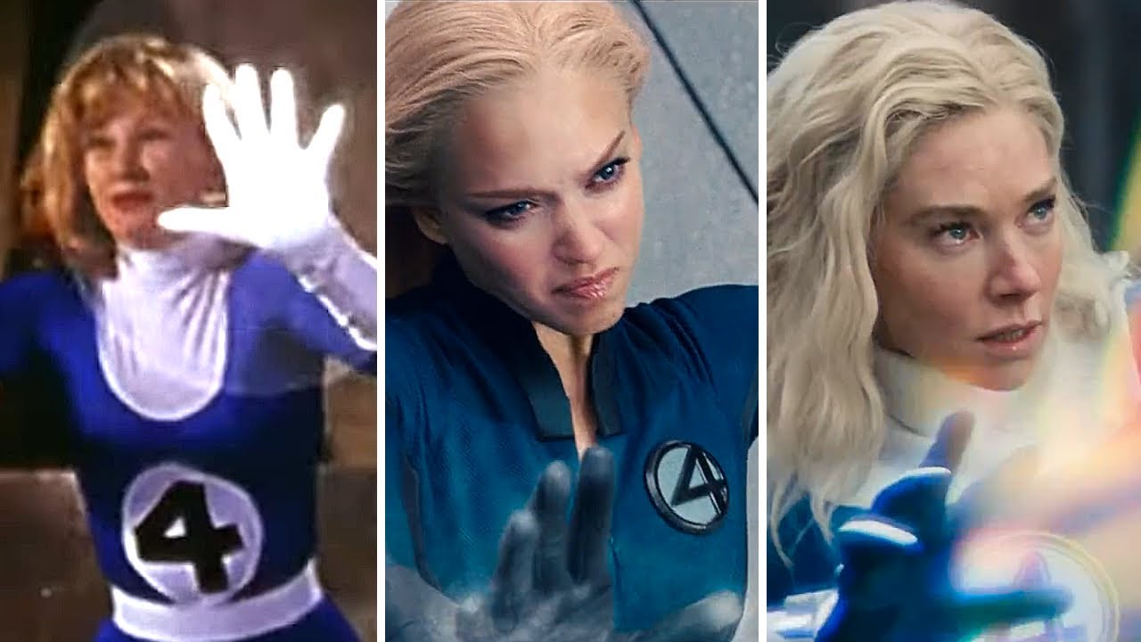 Evolution of INVISIBLE WOMAN (Sue Storm) superpowers | Fantastic Four | 1994-2025