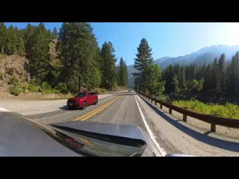Scenic View Drive to Leavenworth Washington