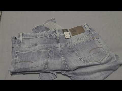 MENS G STAR 3301 JEANS UNBOXING AND REVIEW
