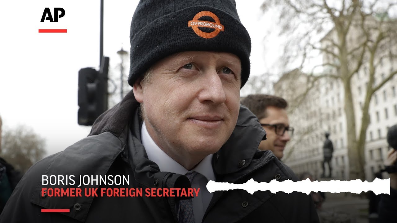 Boris Johnson, former UK Foreign Secretary