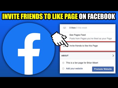 How To Invite Friends To Like Page On Facebook (2025)