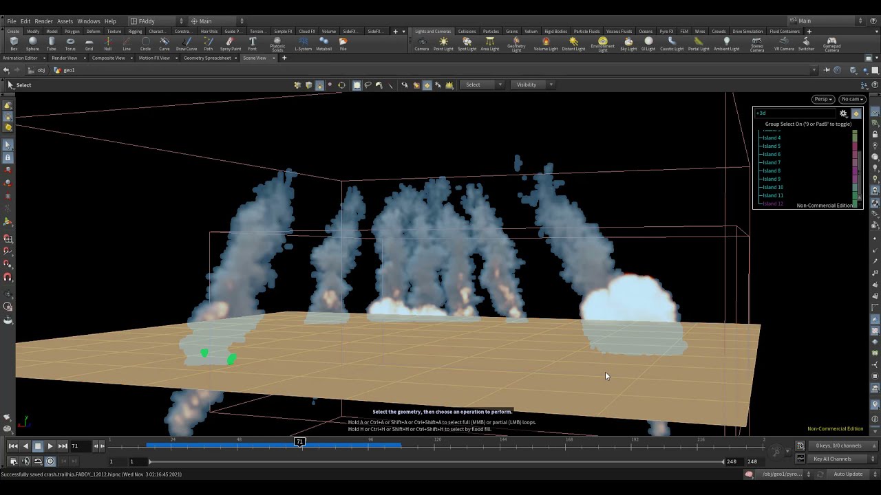Houdini 19 Extreme Explosion tutorial part 5