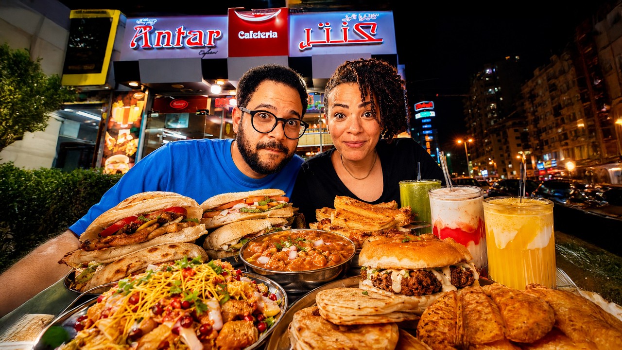 سر الزحمة على أقدم كافيتيريا هندية في دبي 😱 (ريفيو كافيتيريا عنتر) 🇦🇪