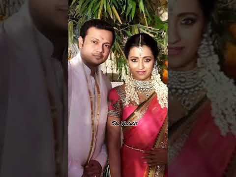 Actress Trisha Krishnan With Her Husband Unseen Marriage Photos ❤️????#shorts #trending #youtubeshorts